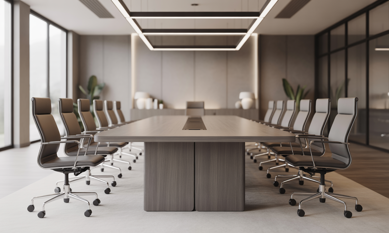 Table de réunion professionnel : critères et formats à privilégier
